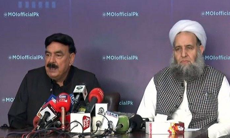Talks with banned TLP end in success, says Rasheed - Pakistan - Aaj ...