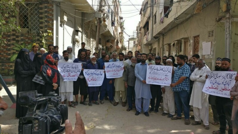 1,200 PIB Colony families fight evictions after KMC lets them down ...