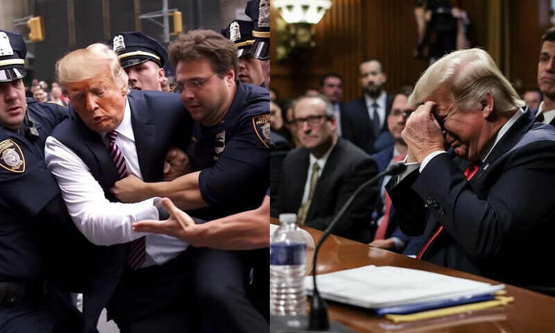 Donald Trump arrest photos: Fake or real? - World - Aaj English TV
