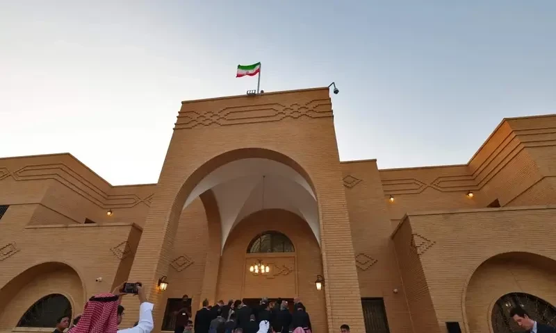 Iran’s embassy reopens in Saudi Arabia for first time in 7 years ...