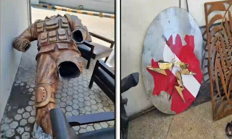 New visuals revealed from May 9 riots - Pakistan - Aaj English TV