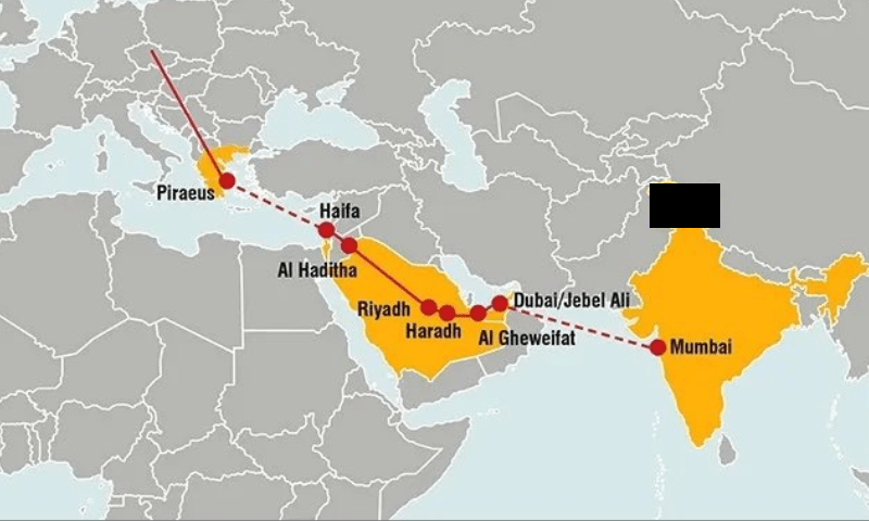 Map of India-Middle East corridor questioned as ‘unrealistic ...