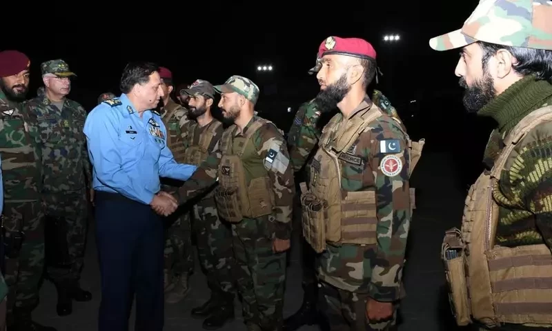 Air chief says PAF will continue to play role in safeguarding Pakistan ...