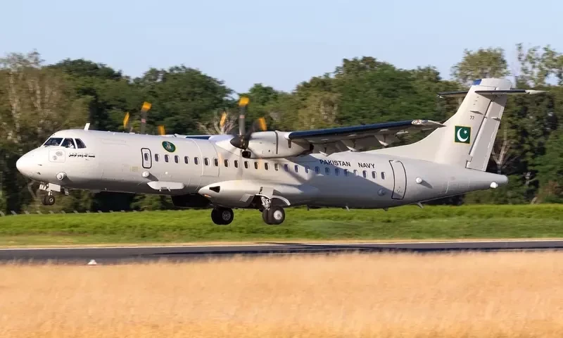 Pakistan Navy inducts 5TH ATR aircraft - Pakistan - Aaj English TV