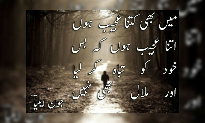 Famous Urdu poet Jaun Elia remembered on his birthday - Life & Style ...