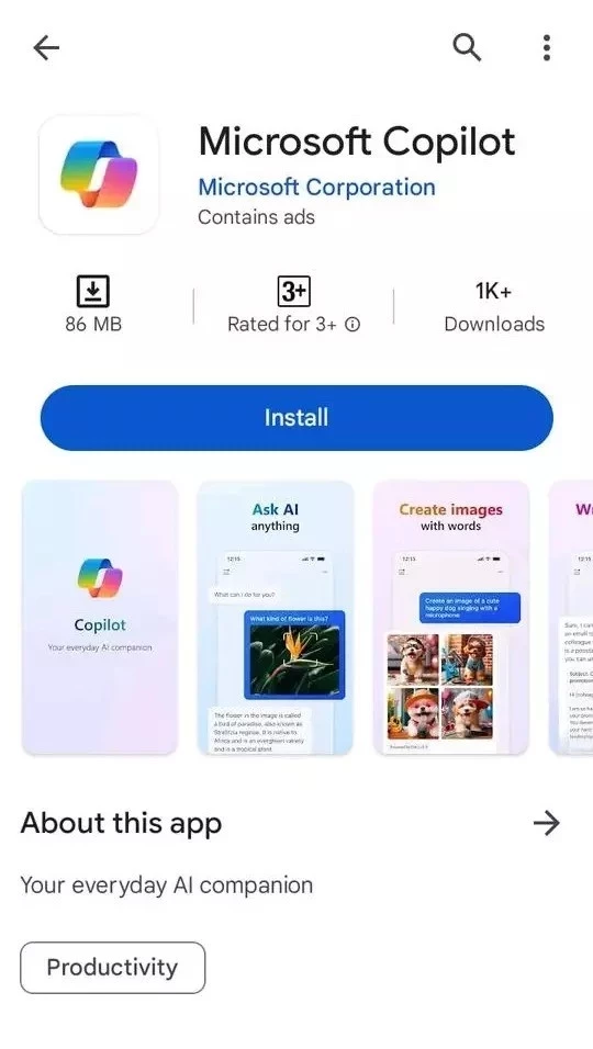 Microsoft Launches Android App For Its Ai Powered Copilot Technology