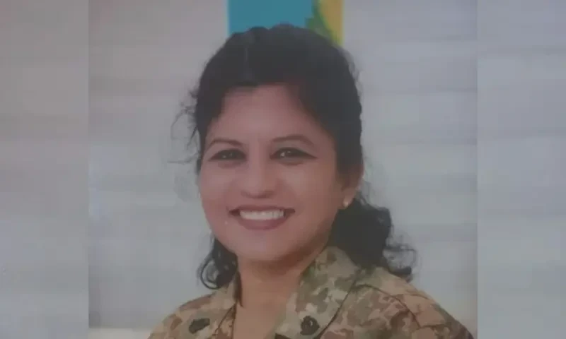 Pakistan Army promotes first Christian female officer to brigadier ...