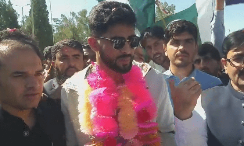 World Karate Combat Player Shahzeb Rind Received Great Reception on ...