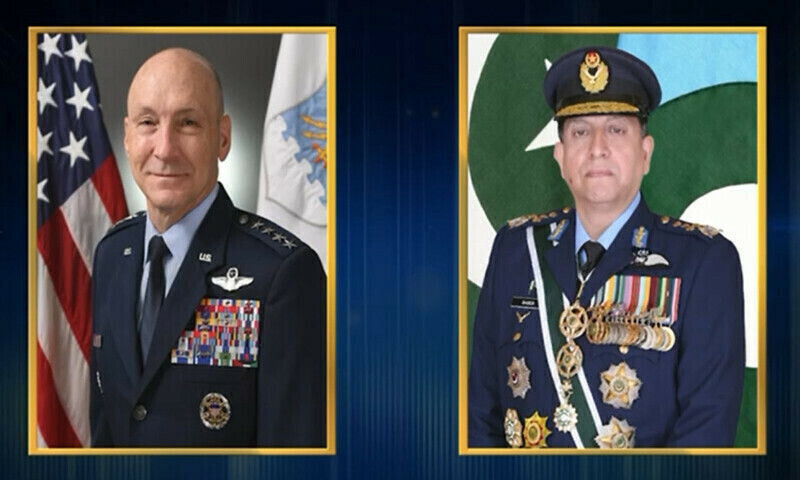 PAF chief holds high-level talks during historic visit to US - Pakistan ...