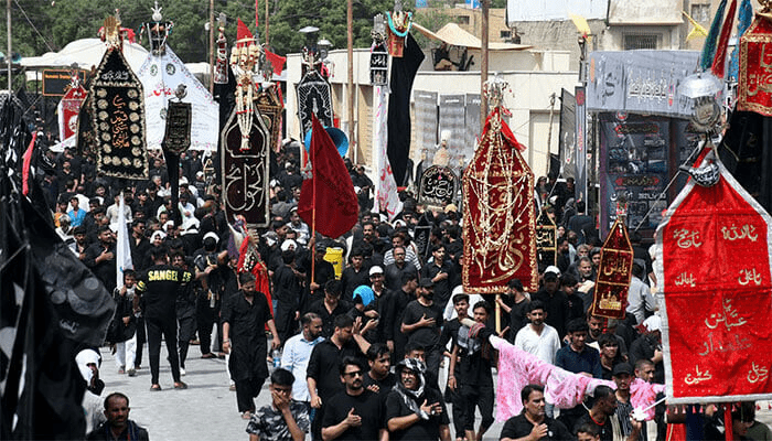 Ashura processions conclude peacefully across country - Pakistan - Aaj ...
