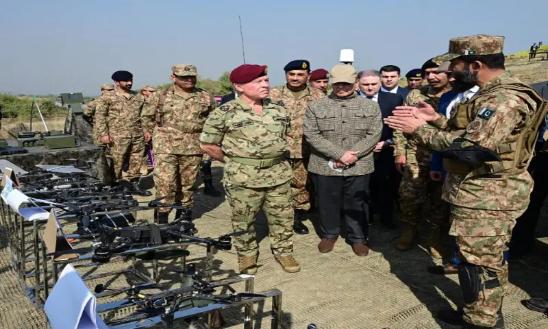Defence collaboration highlighted during King Abdullah’s visit to GIDS ...