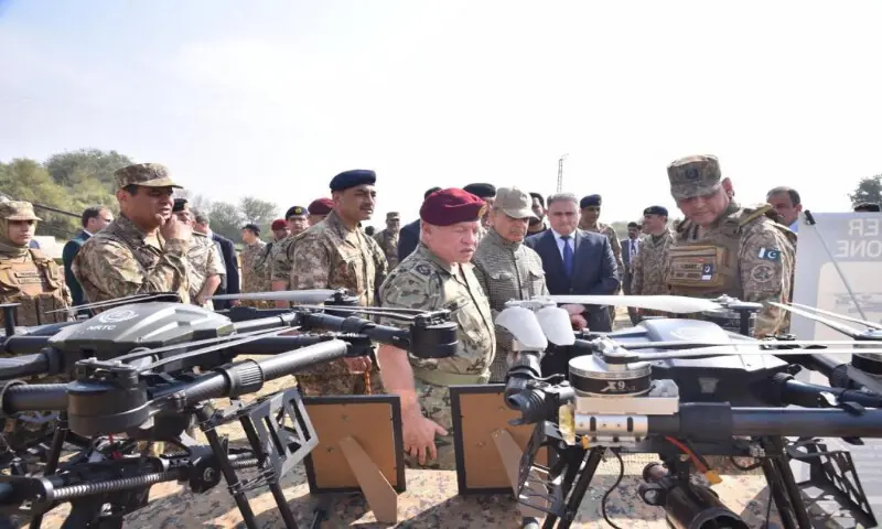 Defence collaboration highlighted during King Abdullah’s visit to GIDS ...