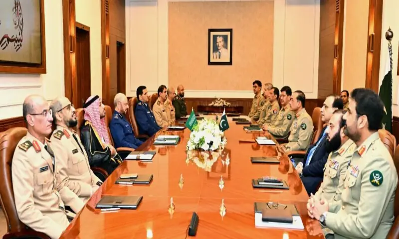 Field Marshal Asim Munir, Saudi CGS discuss steps to bolster Pak-Saudi ...